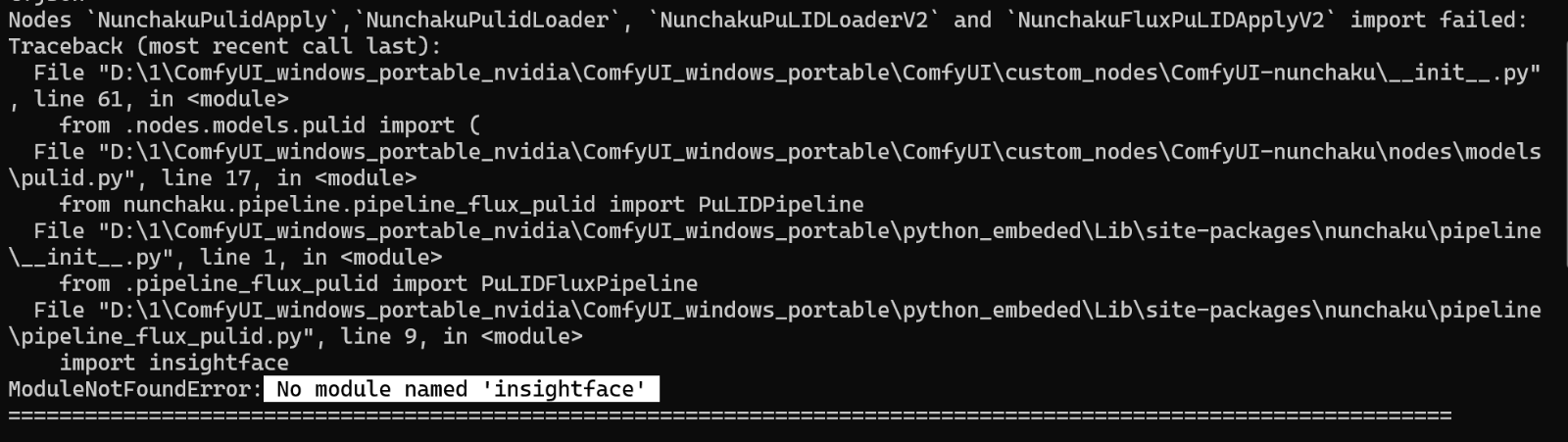 ComfyUI Nunchaku（双节棍节点）安装指南 | Ceroxe の 小站