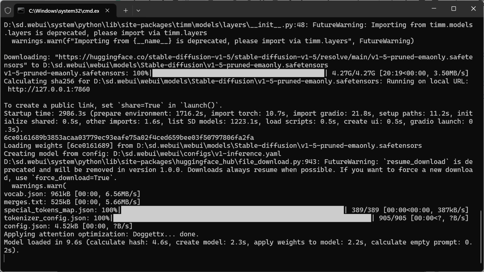 Stable diffusion Webui 官方版本安装指南 | Ceroxe の 小站