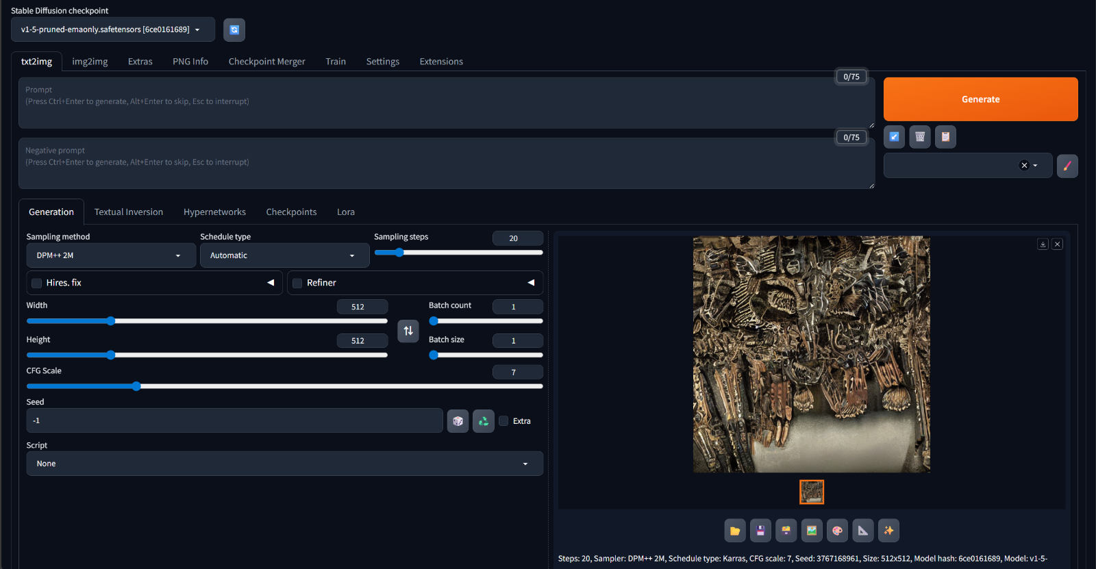 Stable diffusion Webui 官方版本安装指南 | Ceroxe の 小站